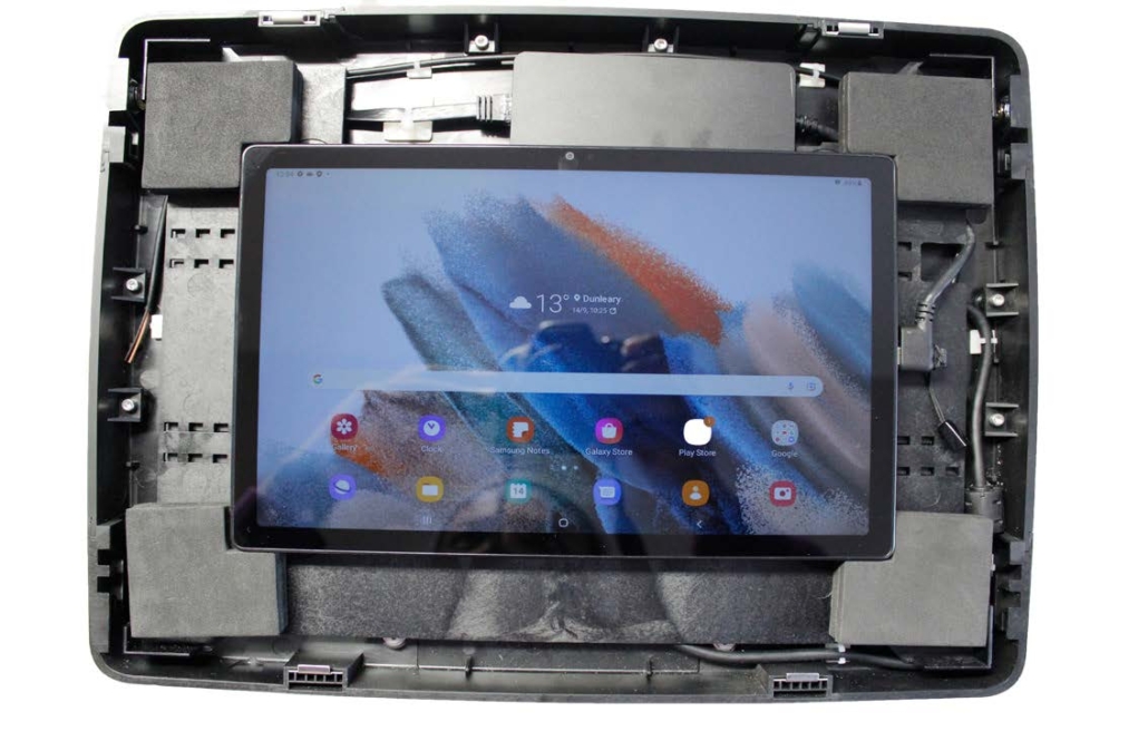 Saveo Mini Kiosk for Apple iPad and Android Tablets | Saveo Scan