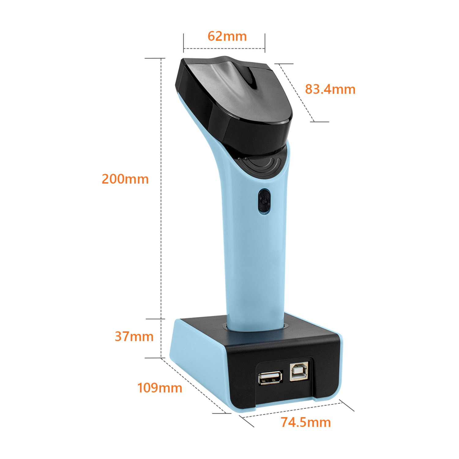 SAVEO-DS8100 2D 2.4G Bluetooth & RFID Wireless Barcode Scanner | Saveo Scan